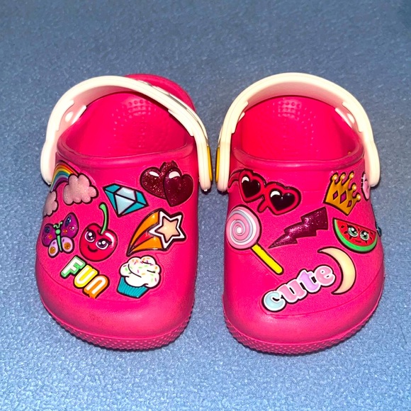 Shoes | Crocs Size 4 Para Nia Color Rosado Original | Poshmark